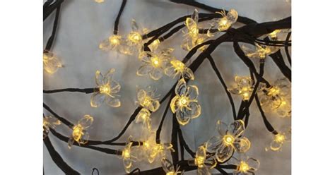 საახალწლო განათება 60 Led 2m ყვავილიანი თბილი განათება Mh 26663