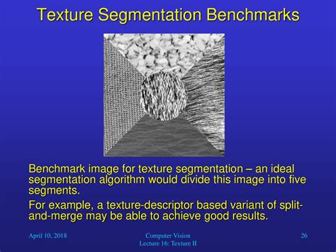 Computer Vision Lecture 16 Texture Ii Ppt Download