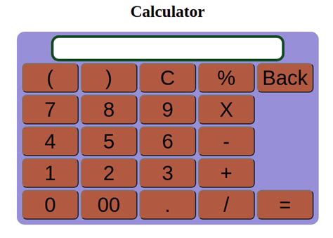 Make Your Own Calculator Using Html Css Javascript And Make It Live