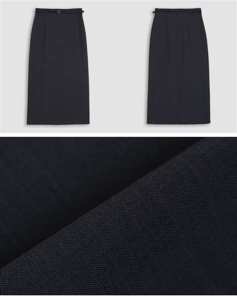 시즌리스하객룩 베일 모던 롱스커트 벨트set 2 Size 슬로우앤드