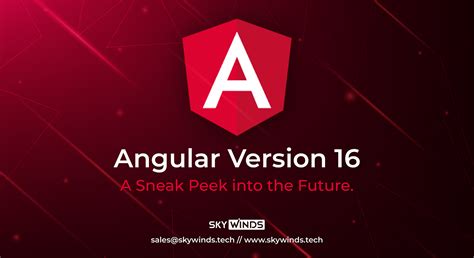 Angular V16 Features Overview A Sneak Peek Into The Future By Skywinds Solutions Medium