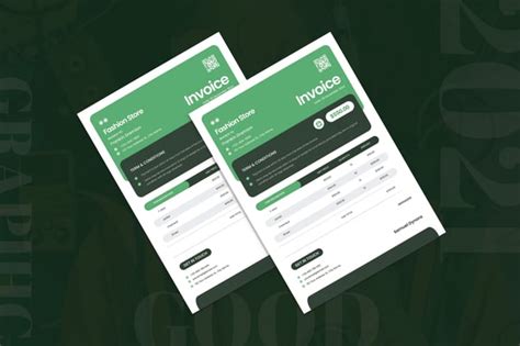Ui Style Modern Design Invoice Print Templates Ft Invoice And Payment Envato