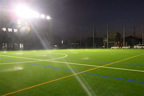 初芝立命館中学校・高等学校 グラウンド 長谷川体育施設株式会社 スポーツ施設の総合建設業。陸上競技場、野球場、サッカー・ラグビー場
