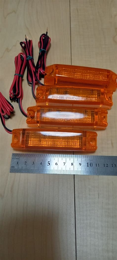 フルハーフ車高灯 4個まとめて 24v橙 マーカーランプ マーカー ｜売買されたオークション情報、yahooの商品情報をアーカイブ公開