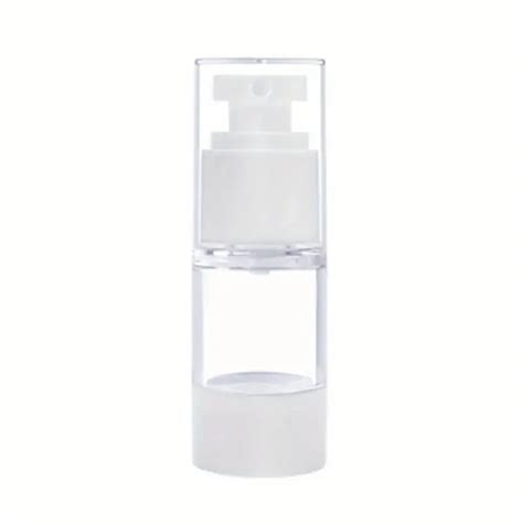 Refillable Clear Airless Cosmetic Cream Pump Bottle Travel Temu
