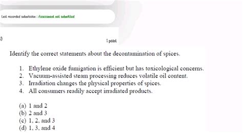 Last Recorded Submission Assessment Not Studyx