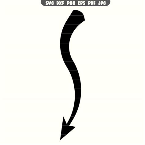 Devil Tail Svg Devil Tail Dxf Devil Tail Png Devil Tail Clipart