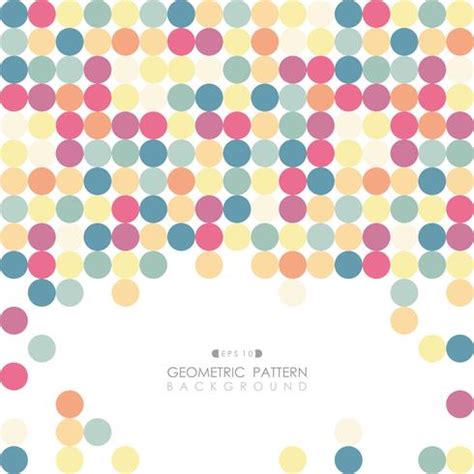 Abstract Colorful Round Cube Pattern Background 642808 Vector Art At
