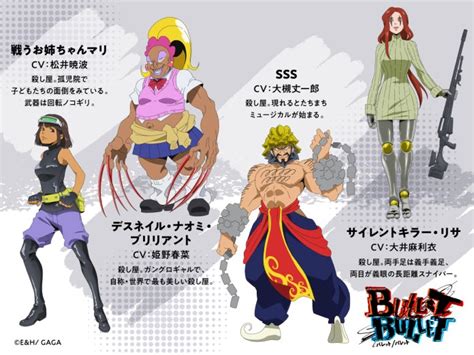 Bulletbullet Unveils New Visual Showcasing Main Characters And Additional Cast Japan Nihon