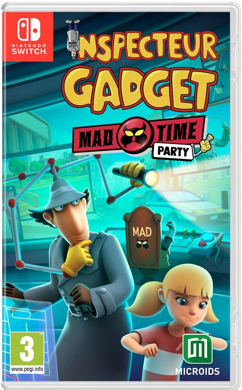 Jaquettes Inspecteur Gadget Mad Time Party