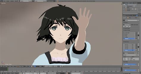 Mayuri Shiina 3d Model By Tidiestflyer On Deviantart