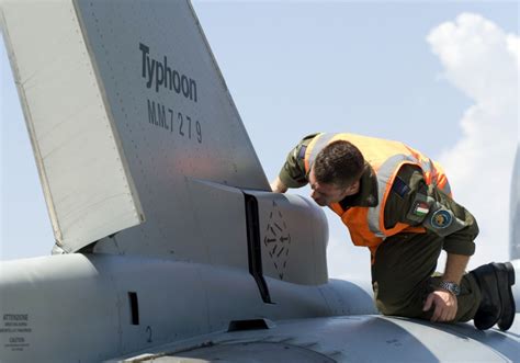 Itaf Ef2000 12 Squadron Operations At Gioia Del Colle Eurofighter Typhoon
