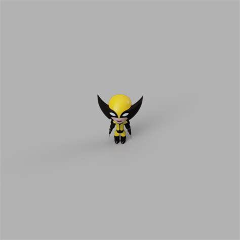 Stl File Marvel Comics Mini Wolverina Logana 👾 ・model To Download And 3d Print・cults