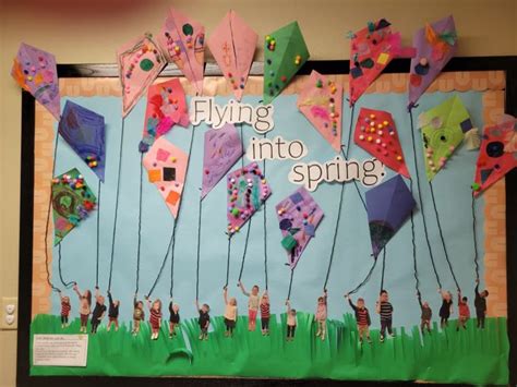 Spring Bulletin Board Idea For Pre K