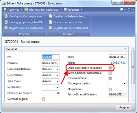 Todo Sobre Microsoft Dynamics Nav Navision Laura Nicolàs Saldo