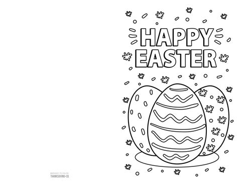 Printable Easter Cards To Color Free Printable Templates