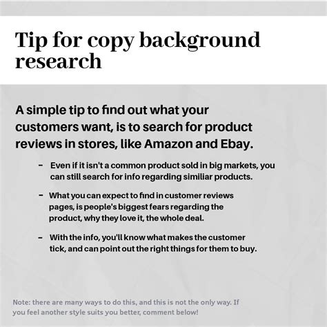 A Simple Copywriting Tip To Finding Out Customer S Preferences Any Opinions Drop Them Below