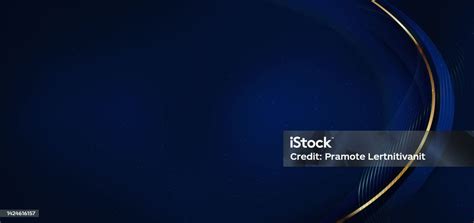 짙은 파란색 배경에 겹치는 추상적인 고급 빛나는 선이 구부러져 있습니다 0명에 대한 스톡 벡터 아트 및 기타 이미지 0명 1위 3차원 형태 Istock