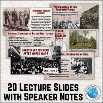 AP World Unit 7 Topic 7 5 Unresolved Tensions After WWI PPT Lecture