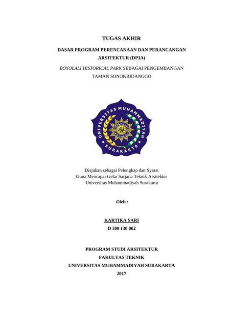 PDF TUGAS AKHIR Eprints Ums Ac Ideprints Ums Ac Id 54831 10 HALAMAN