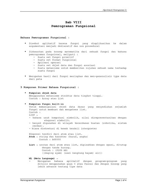 Bab Viii Fungsional Cut Asiana Gemawaty Studocu