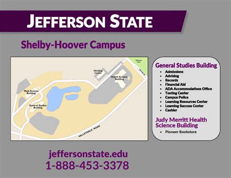 Jefferson University Campus Map