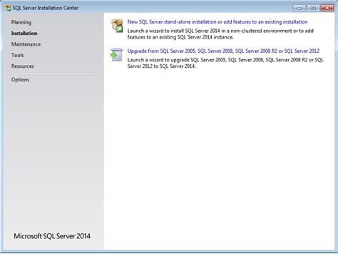 how to manually create the microsoft sql server 2014 act7 instance