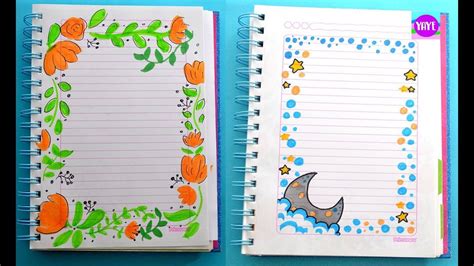 Margenes Para Cuadernos Faciles De Hacer Images And Photos Finder