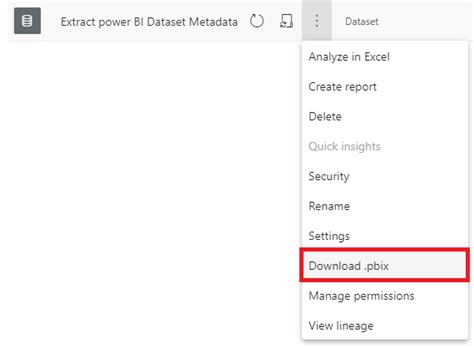 Power BI Metadata Extract Using SQL Server Management Studio Cittabase