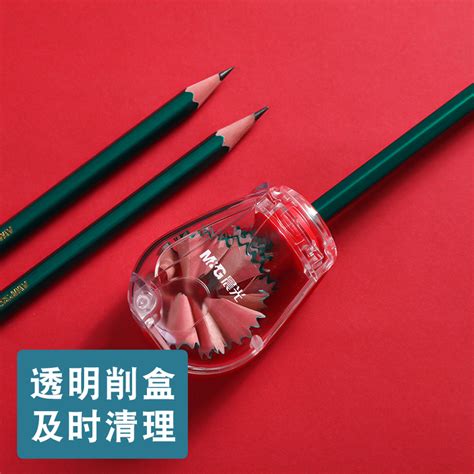 晨光儿童旋笔刀铅笔刀削笔器小刀手动小学生用绞剥钻笔刀笔刨便携式小卷笔刀削笔刀迷你小型小巧转笔文具用品 虎窝淘