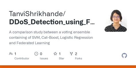 Github Tanvishrikhandeddosdetectionusingfederatedlearningandensemblelearning A