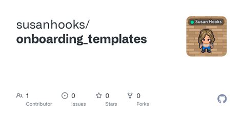 Github Susanhooks Onboarding Templates