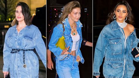 Gigi Hadid Had A Denim Themed Birthday Party And The Looks Were Amazing