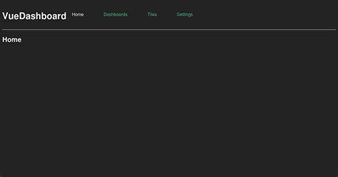 Vue Dashboard Codesandbox