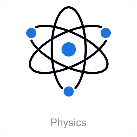 Physics And Atom Icon Concept 47126111 Vector Art At Vecteezy