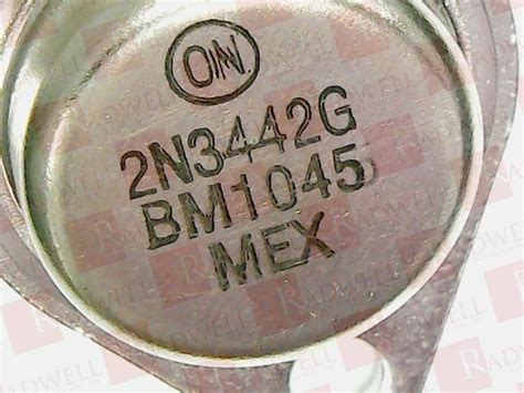 2N3442G Transistor by ON SEMICONDUCTOR