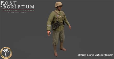 Dak Unteroffizier Image Shifting Sands Mod For Post Scriptum Moddb