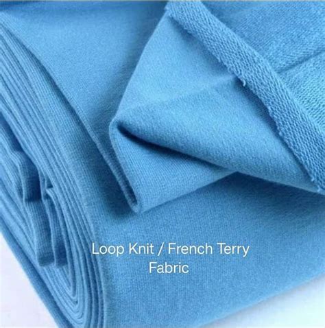 Loop Knit Fabric Cotton Loop Knit Knitted Fabric Exporter From Ludhiana