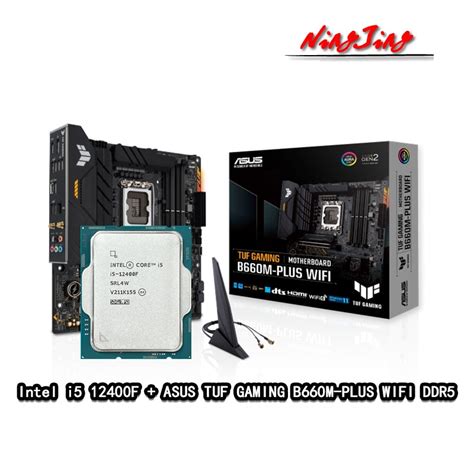 Jual Preorder Intel Core I5 12400f Cpu Asus Tuf Gaming B660m Plus Wifi Ddr5 Motherboard Cpu
