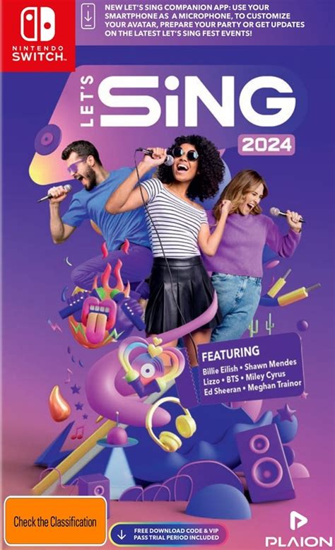 Lets Sing 2024 Switch Pre Order Now At Mighty Ape Nz