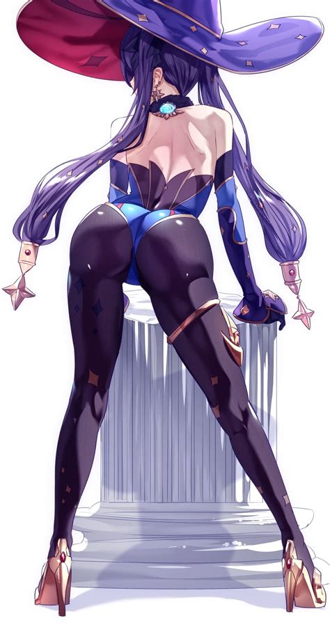 Mona Genshin Impact Drawn By Uenoryoma Danbooru
