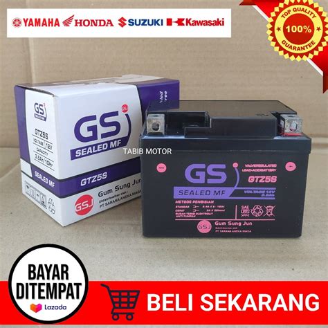 Aki Kering Motor Yamaha Jupiter Z Robot Salib GTZ5S GS J Accu Kering