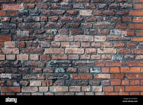 Empty Old Brick Wall Texture Background Of The Old Red Brick Walls