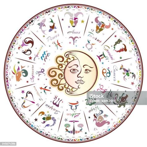Segni Zodiacali Oroscopo Immagini Vettoriali Stock E Altre Immagini