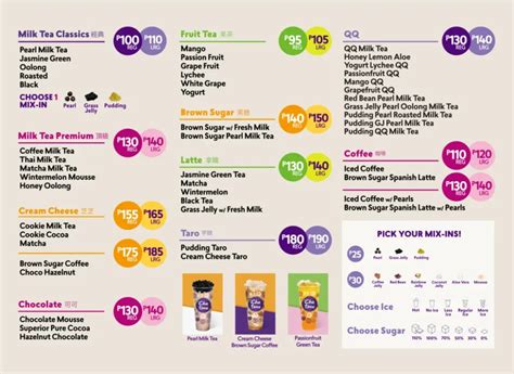 Chatime Philippines Menu Prices 2025