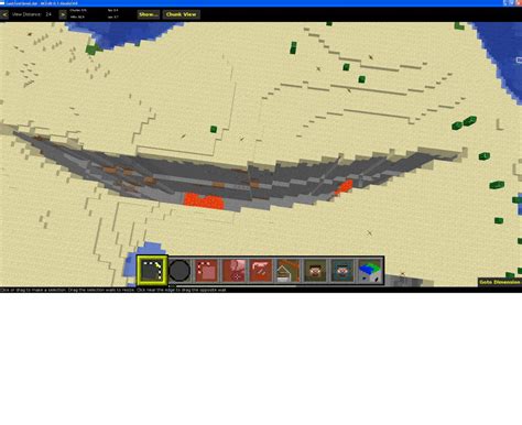 Gash Mcedit Filter That Lets You Tear The Land To Shreds Minecraft Mod