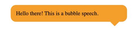 Creating Bubble Speeches With CSS Namwa