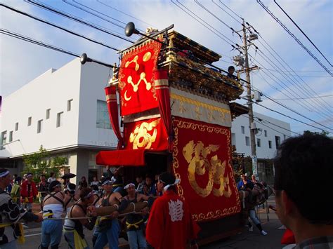 前日までの雨予報を覆して無事行われた鶴ケ崎の山車祭り 碧南市新川町 予約優先 ワンオペ理容室 ヘアーサロンginza【公式】