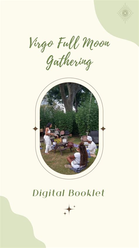 Virgo Full Moon Gathering Digital Booklet