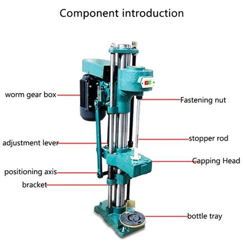 China Factory Semi Automatic Manual Glass Bottle Wine Cork Bottle Ropp Capping Machine For